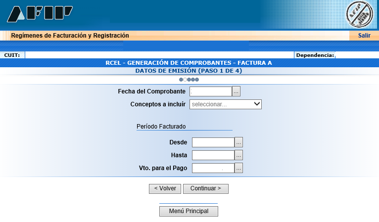 Cómo Emitir Factura Electrónica con Comprobantes en Línea. - Federación ...